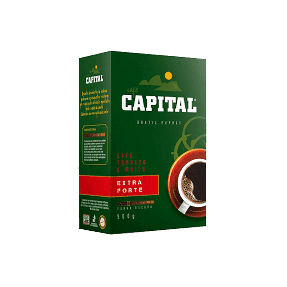 Café Capital Extra Forte - 500g - Casas Pedro